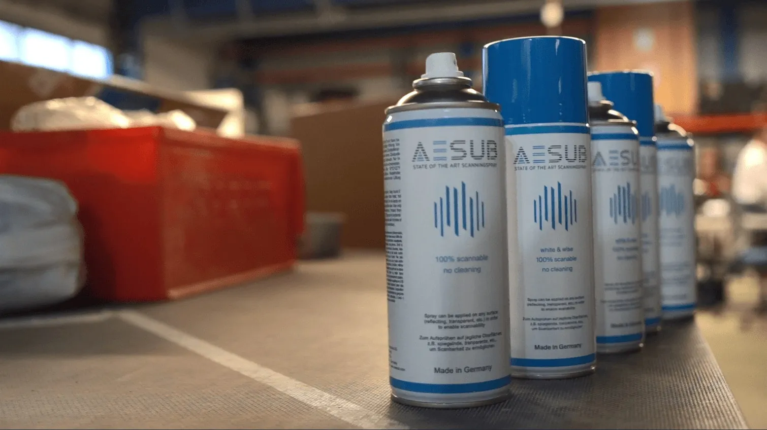 AESUB Blue Vanishing 3D Scanning Spray – Digitize Designs